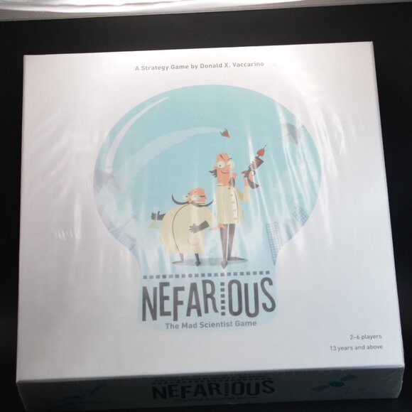 Toys | Nefarious The Mad Scientist Game Nwt | Poshmark